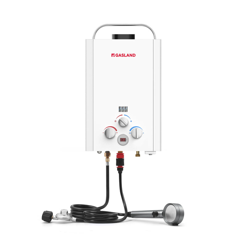 GASLAND Camper Water Heater 1.58GPM 6L 41,000 BTU Outdoor Portable ...