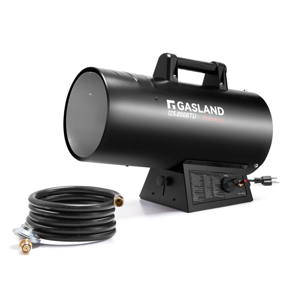 GASLAND Flame Jet 125,000 BTU Propane Forced-Air Heater Fast Heating ...