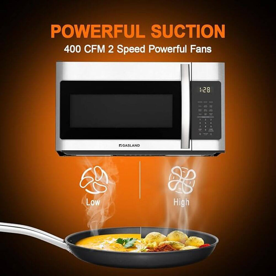 GASLAND Chef 30 inch Over-the-Range Microwave Oven – 1000W Sensor ...