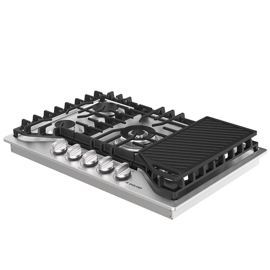 GASLAND Chef 5 Burner Gas Stove Top 30 Inch Stainless Steel Wok Burner ...