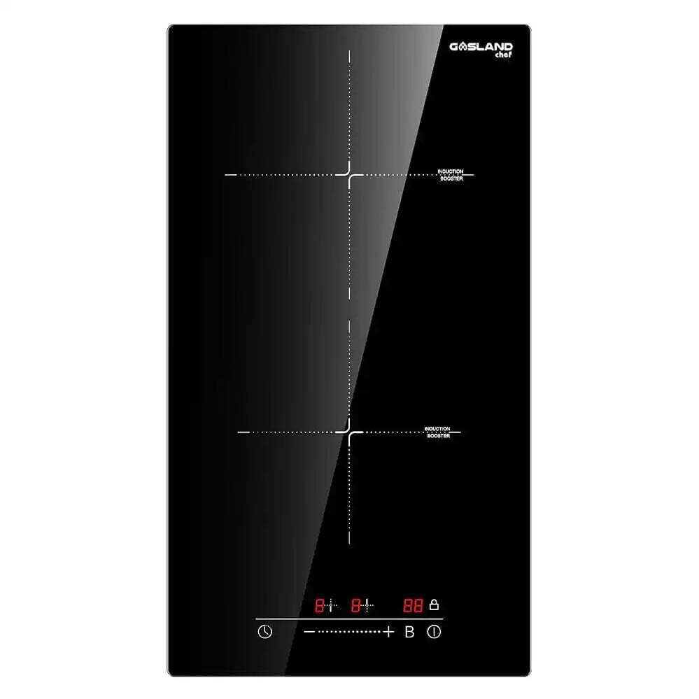 GASLAND Chef 2 Burner Induction Cooktop 12 Inch Sensor Touch Control ...