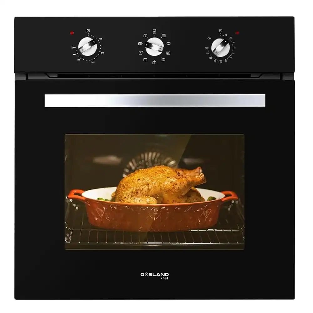 GASLAND Chef Wall Oven 24 Inch 2.3Cu.f 9 Cooking Modes Stainless Steel ...