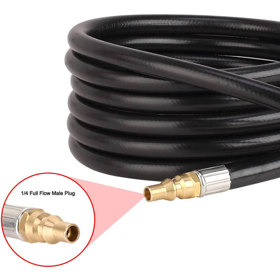 GASLAND RV Propane Hose, 12ft RV Quick Connect Hose for Grill, LP Gas