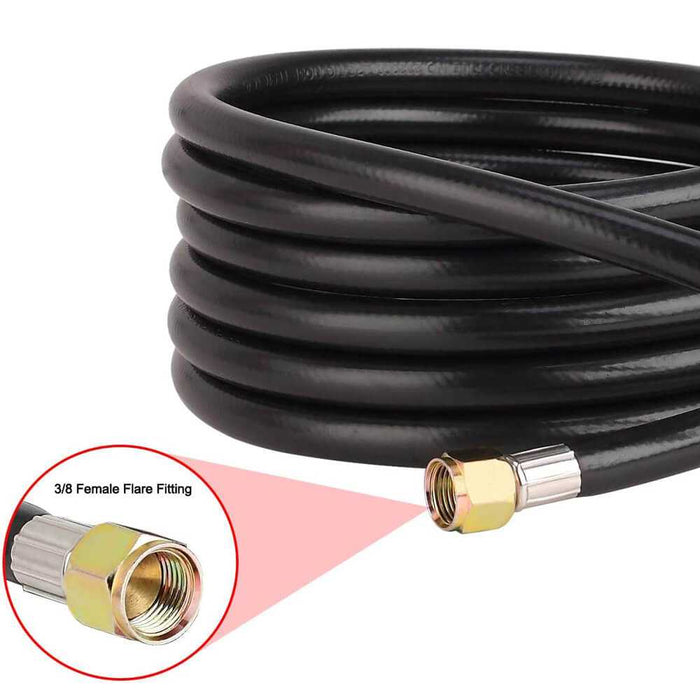 GASLAND RV Propane Hose, 12ft RV Quick Connect Hose for Grill, LP Gas